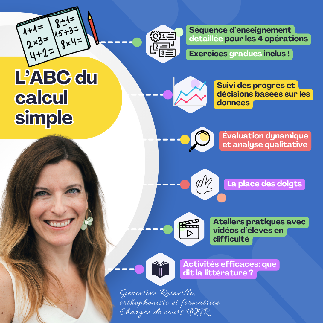 L'ABC du calcul simple (jeudi 29 et vendredi 30 août 2024)